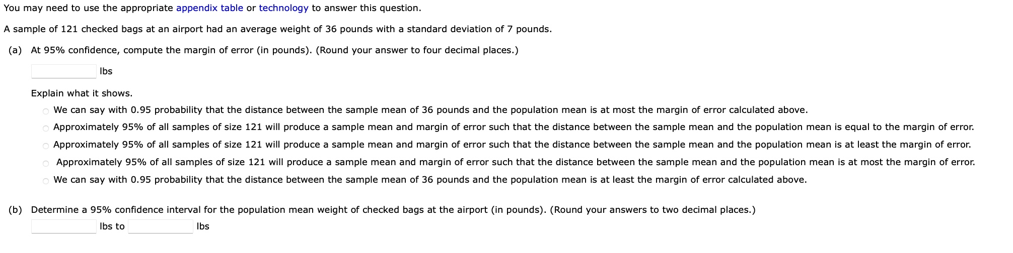 Solved You may need to use the appropriate appendix table or | Chegg.com