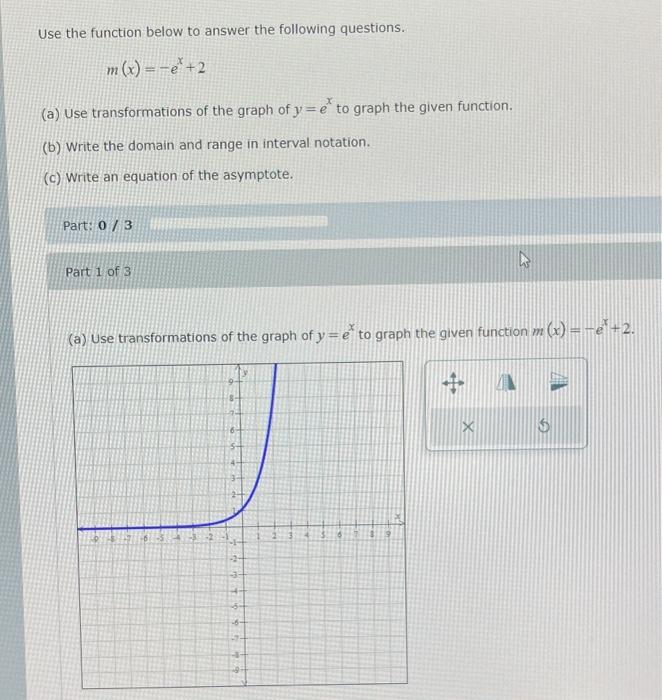 Solved Use the function below to answer the following | Chegg.com