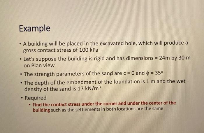 Solved When using The Boussinesq method, after setting up | Chegg.com