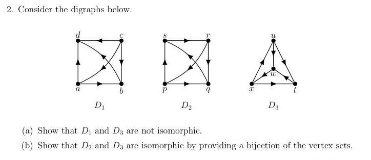 Solved it is a graph theory question kindly give solution | Chegg.com
