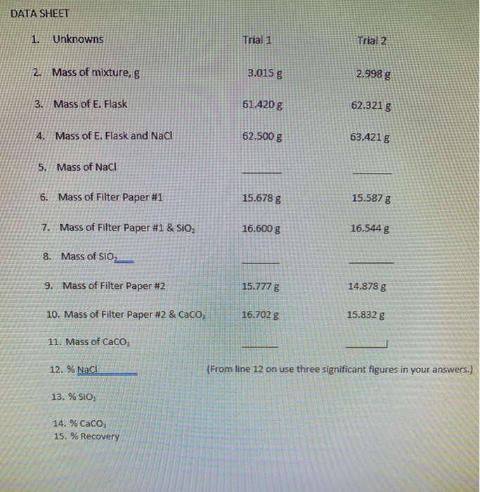 Solved LAB III. SEPARATING MIXTURES Before you begin this | Chegg.com