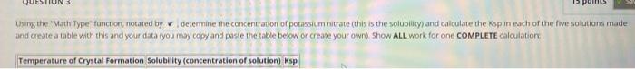 Solved poms Uning the Math Type function, notated by | Chegg.com