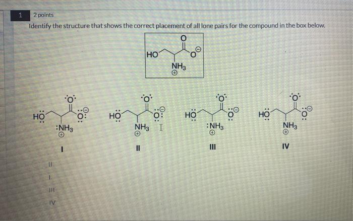 [Solved]: Identify the structure that shows the correct pla