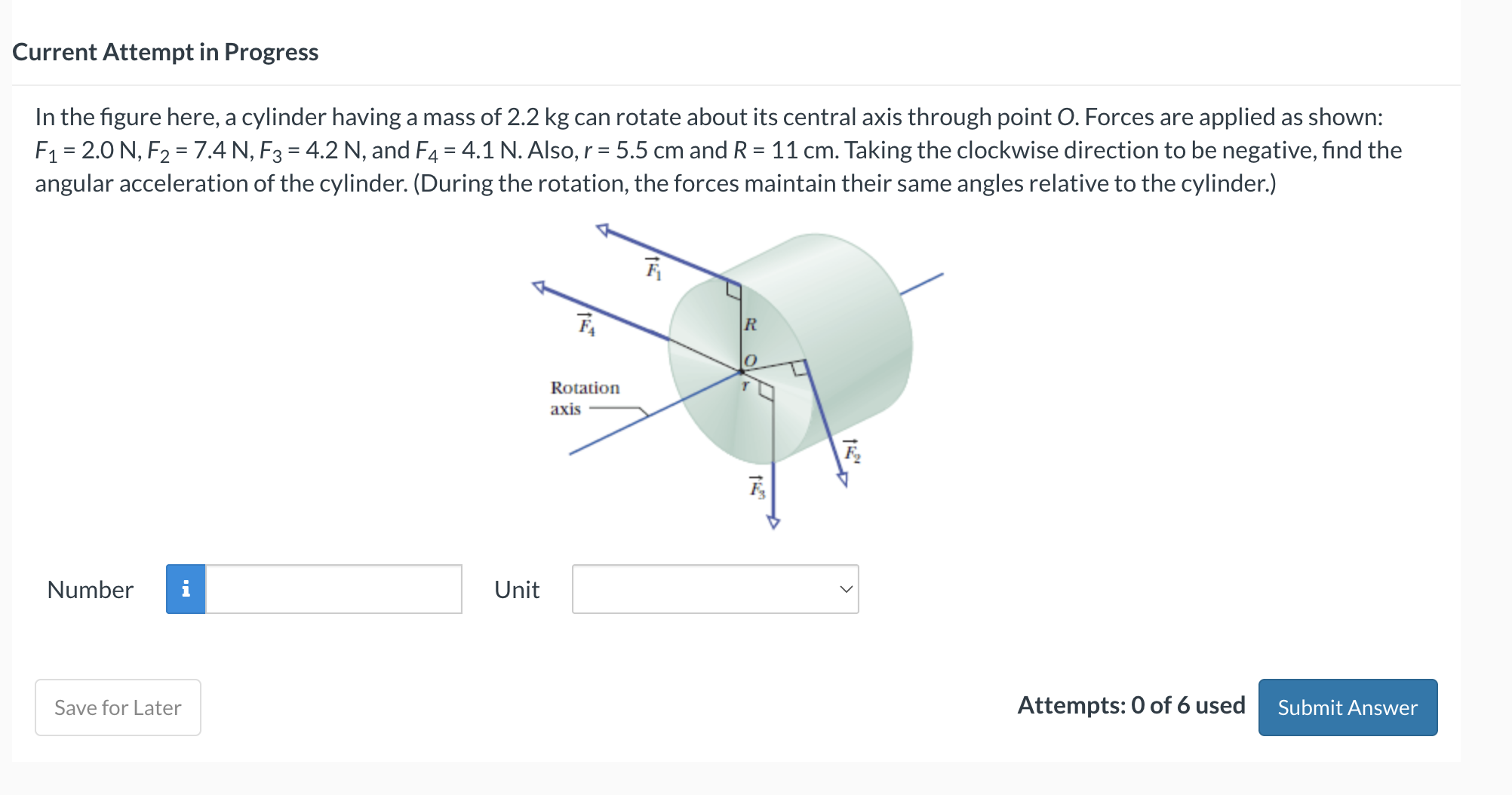 Solved In ﻿the figure here, a cylinder having a mass | Chegg.com