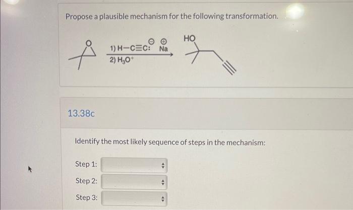 Solved Propose a plausible mechanism for the following | Chegg.com