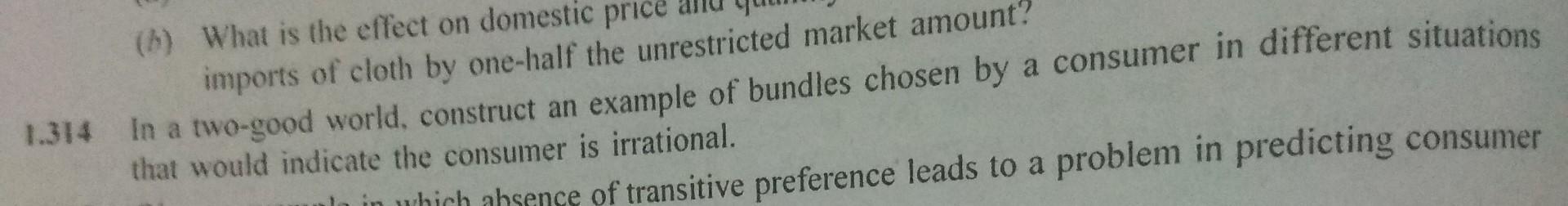 Solved 1.314 give solution in hwp format if you can't then | Chegg.com