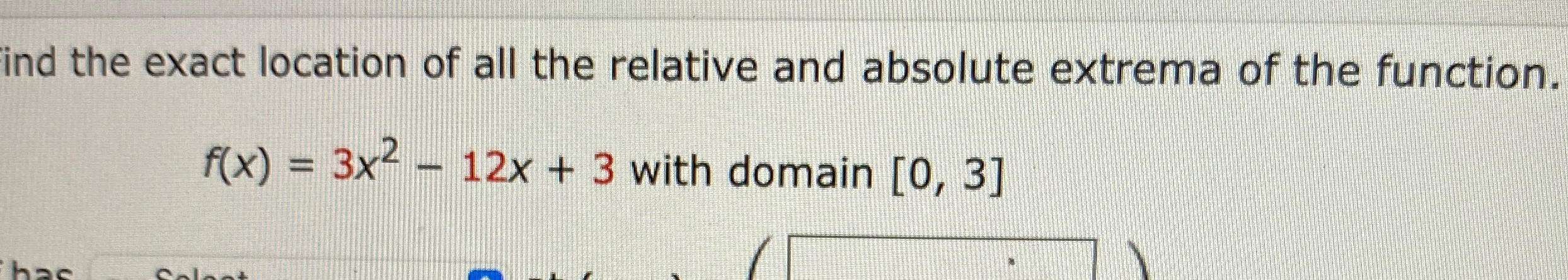 Solved ind the exact location of all the relative and | Chegg.com
