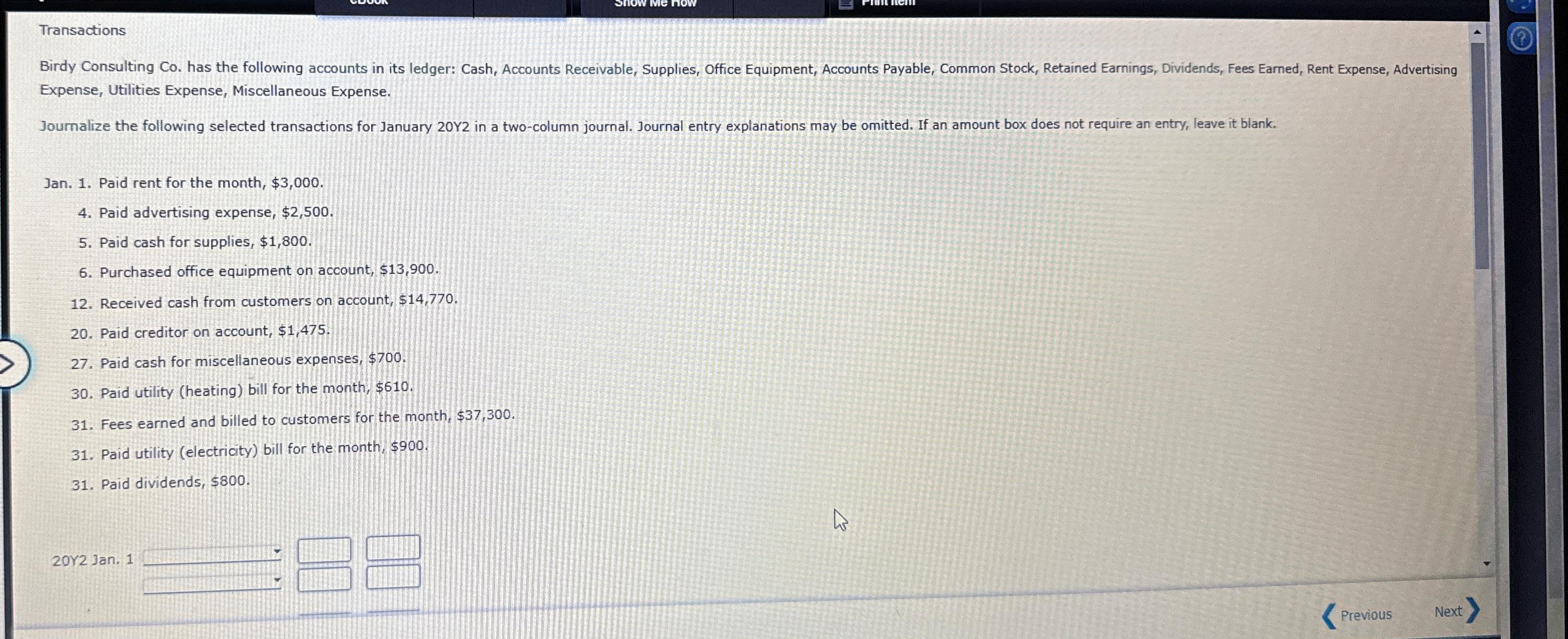 Solved Transactions Expense, Utilities Expense, | Chegg.com