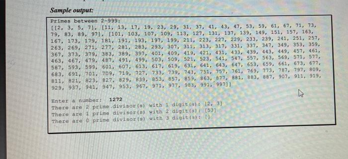 Solved Prime numbers can only be divided by 1 and itsel. | Chegg.com