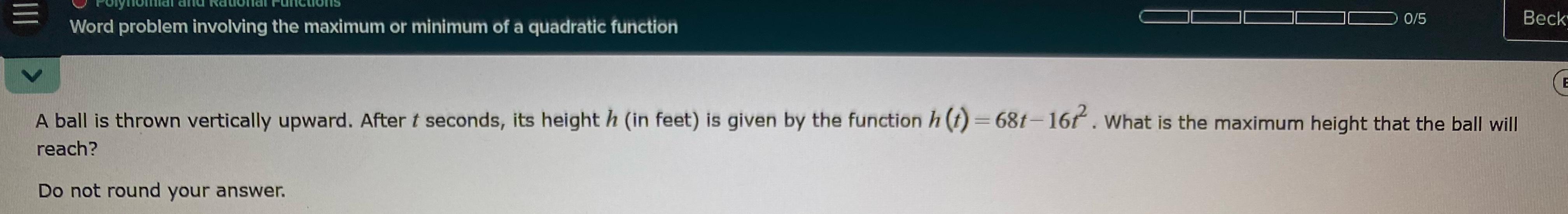 Solved Word problem involving the maximum or minimum of a | Chegg.com