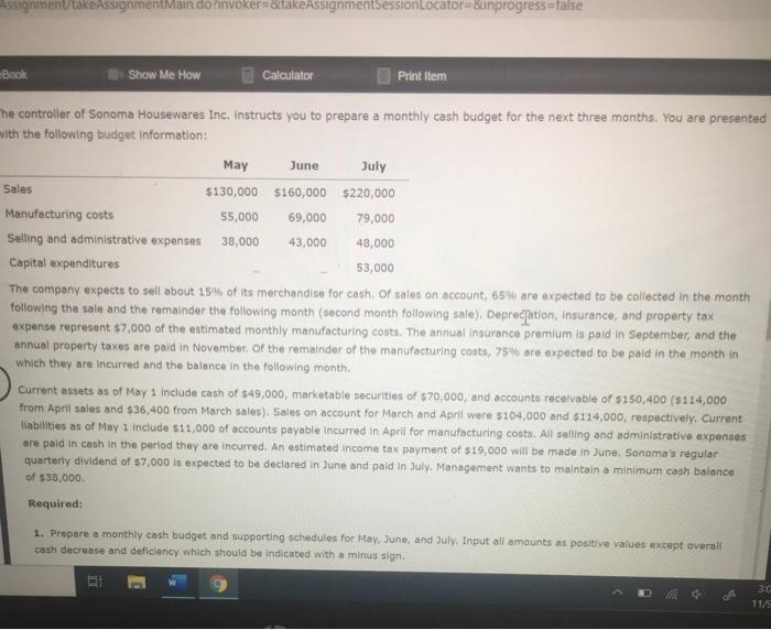 Solved Assignment takeAssignmentMain.do | Chegg.com