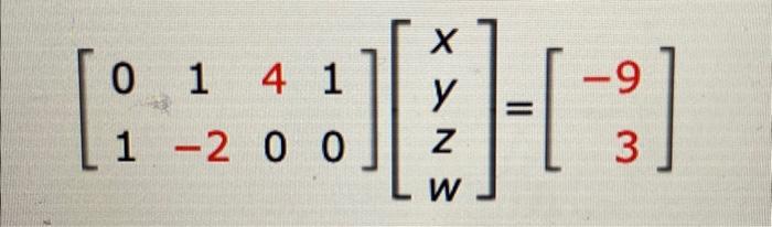 Solved translate the given matrix equations into a system of | Chegg.com