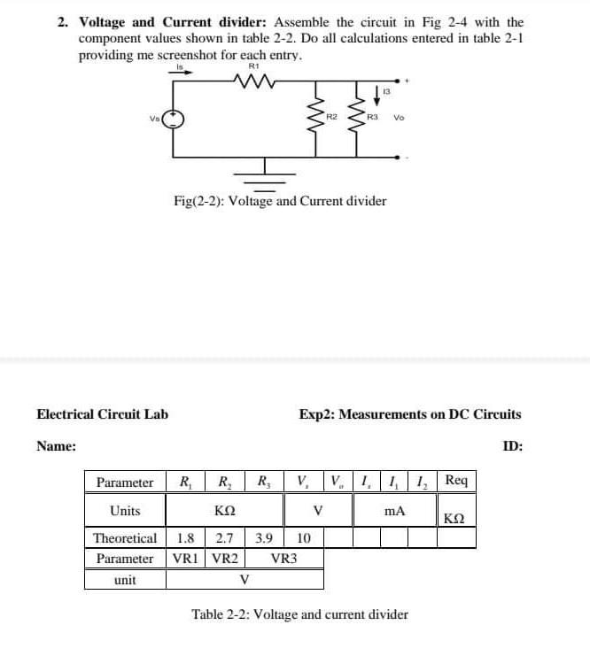 Solved Please use the Multisim program for the | Chegg.com
