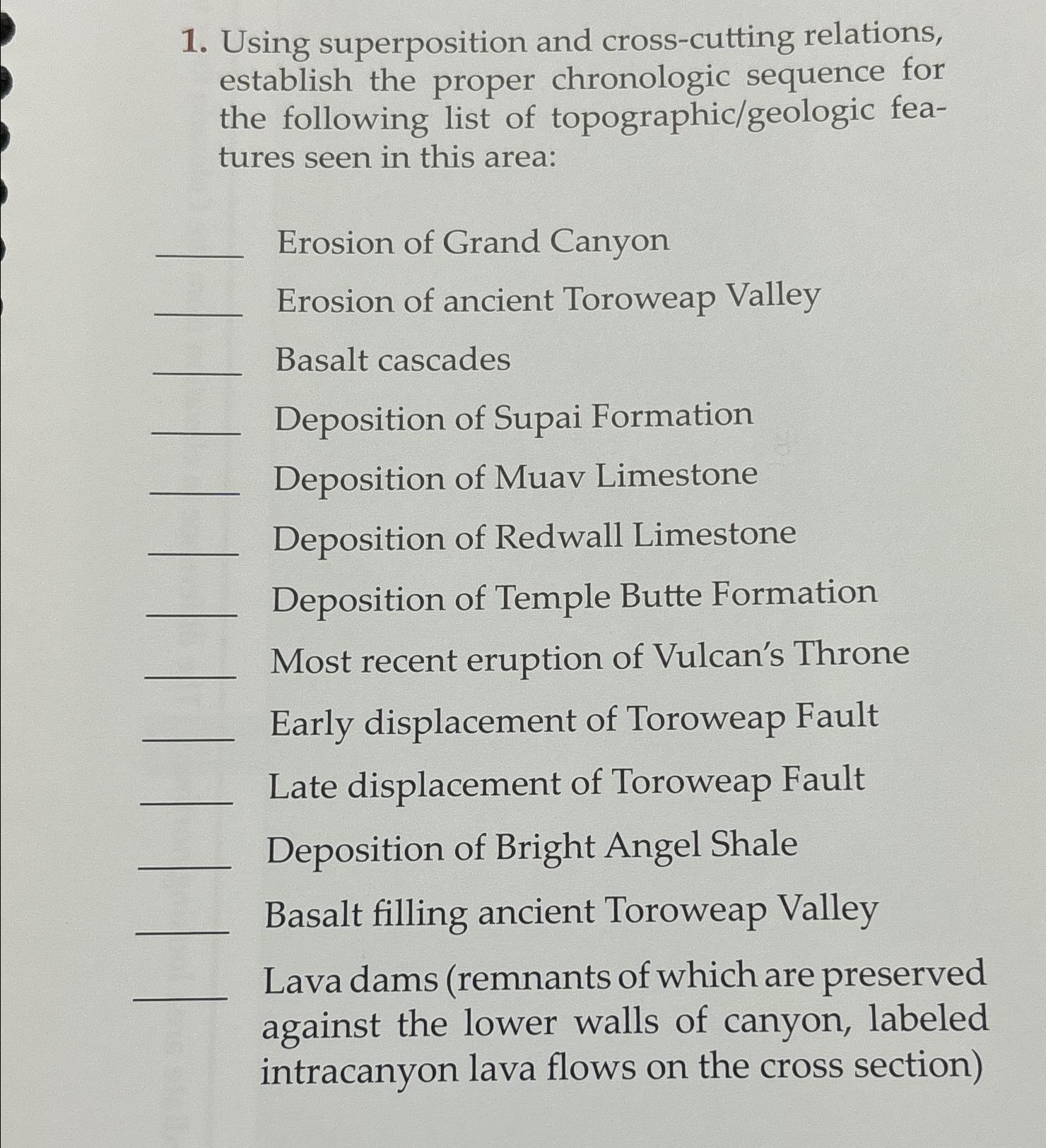 Solved Using superposition and cross-cutting relations, | Chegg.com