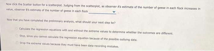 Experienced observers use aerial survey methods to | Chegg.com