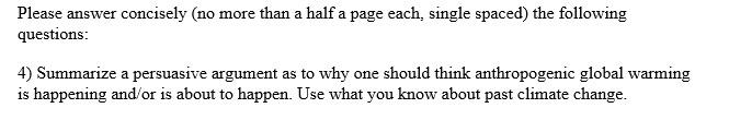 Solved Please answer concisely (no more than a half a page | Chegg.com