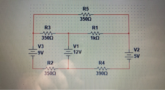 Solved Calculate VR5 and IR5 from the given circuit. Show | Chegg.com