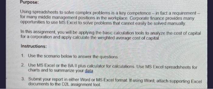 Using spreadsheets to solve complex problems is a key | Chegg.com