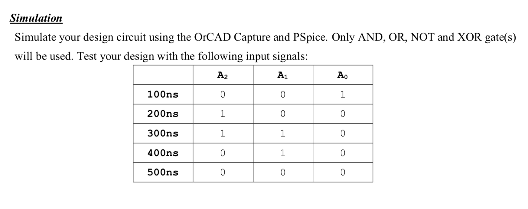 Print-screens of the schematic and simulation screen. | Chegg.com