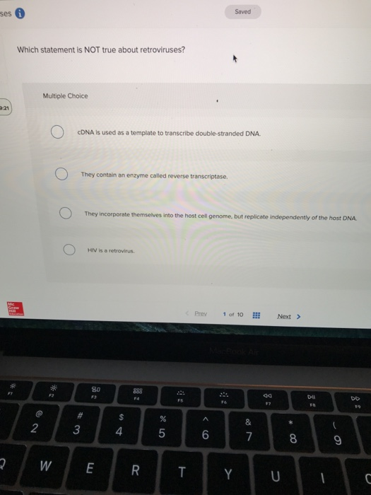 Solved Ses Saved Which Statement Is NOT True About Chegg