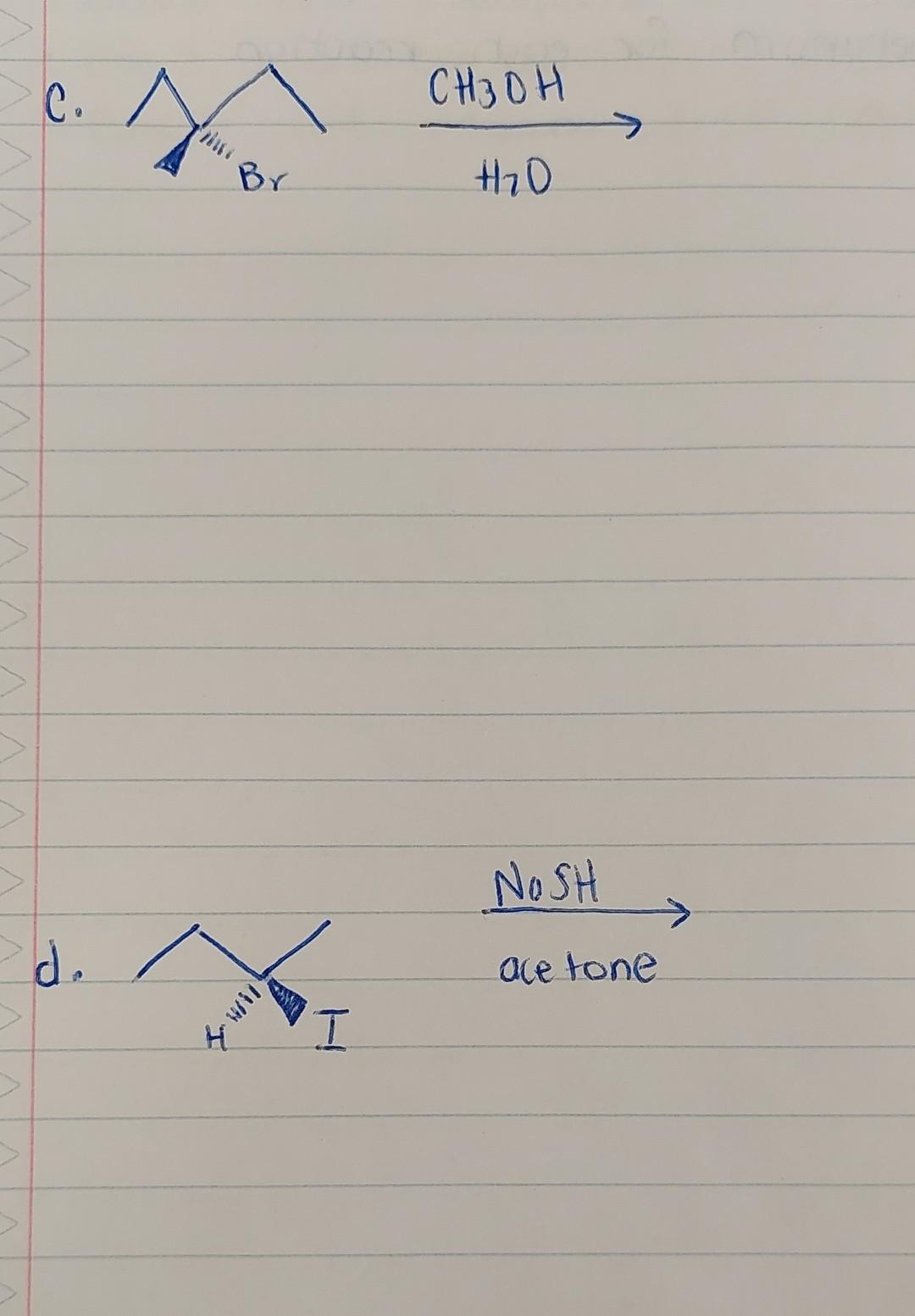 Solved - Is this on SN1 or SN2? Draw the curved arrow | Chegg.com