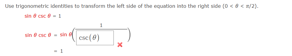 Solved Use trigonometric identities to ﻿transform the left | Chegg.com
