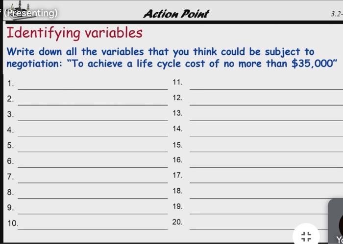 Solved Write down all the variables that you think could be | Chegg.com