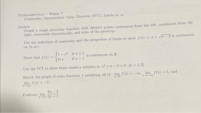 Solved FUNDAMENTALS WEEK 3 Coordinate Geometry and Lines: | Chegg.com