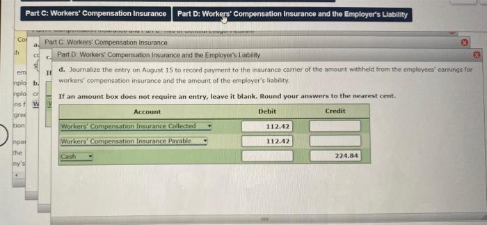 Solved In Oregon, employers who are covered by the state | Chegg.com