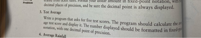 Solved Problem amount in fixed-point notation, with TV | Chegg.com