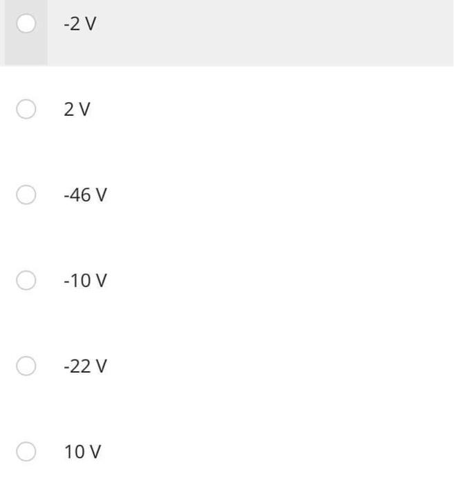 Solved Determine the unknown volatages in the circuit. | Chegg.com