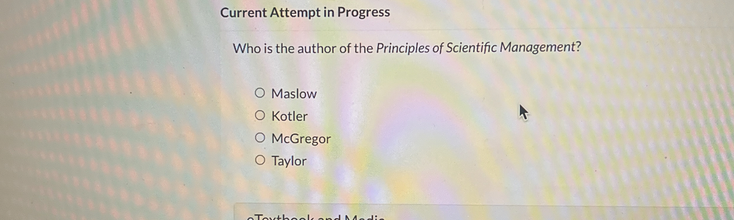 Solved Current Attempt in ProgressWho is the author of the | Chegg.com