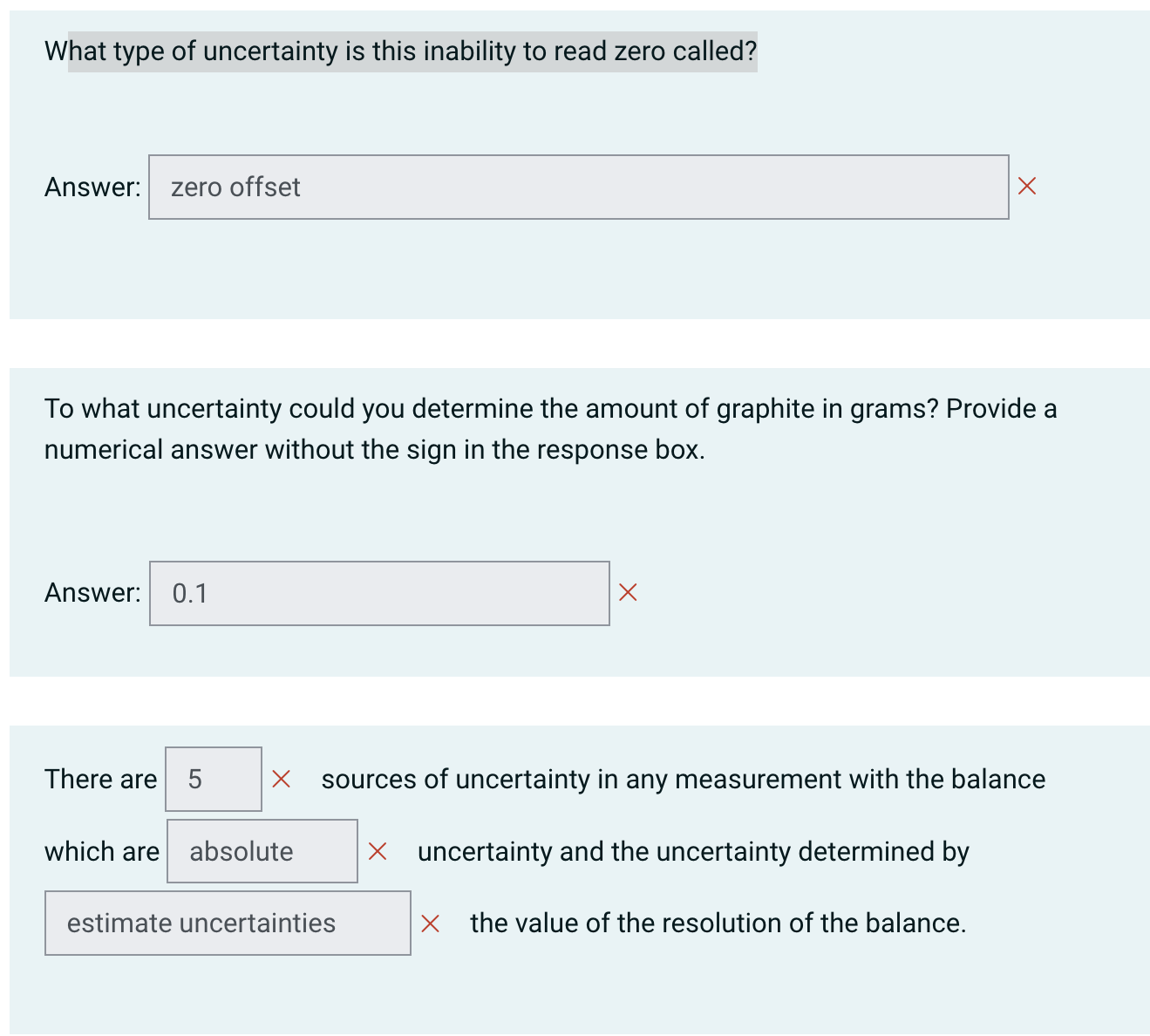 Solved AnswerTo what uncertainty could you determine the | Chegg.com