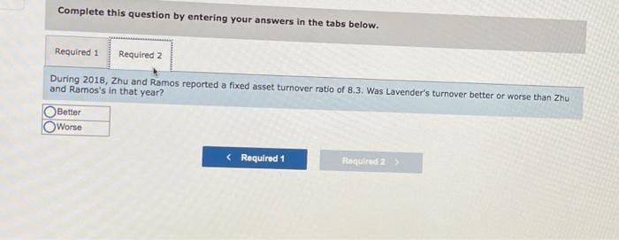 Solved Ramos's in that year? Complete this question by | Chegg.com