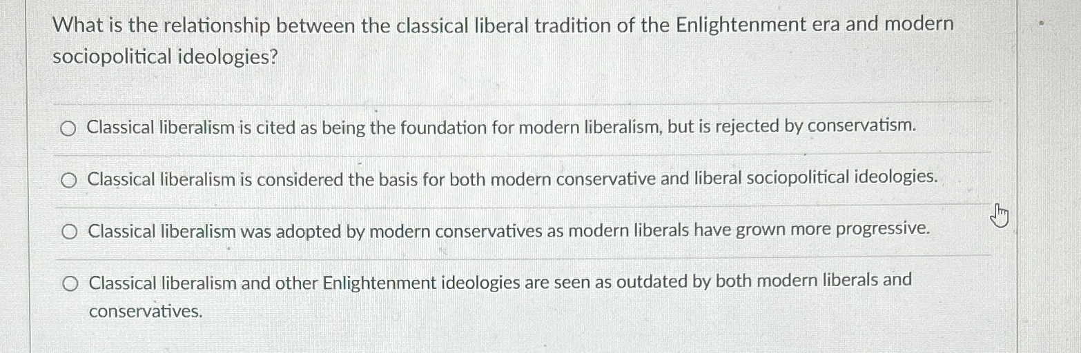 Solved What is the relationship between the classical | Chegg.com