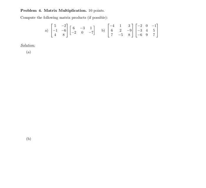 Solved Problem 3. Gauss-Jordan Elimination Method. 15 | Chegg.com