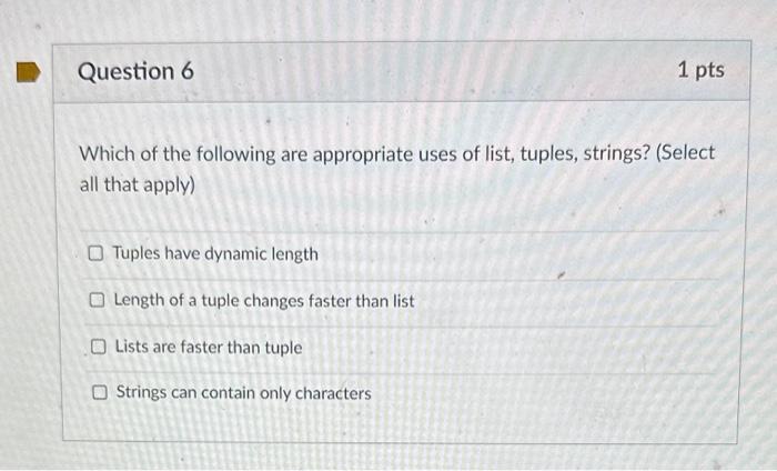 Solved Which of the following statements are correct about | Chegg.com