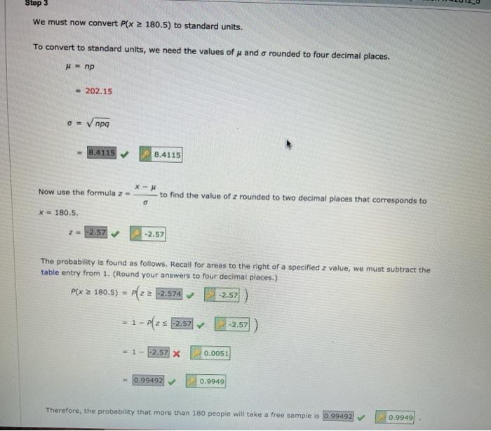 Solved (b) What is the probability that fewer than 200 will | Chegg.com