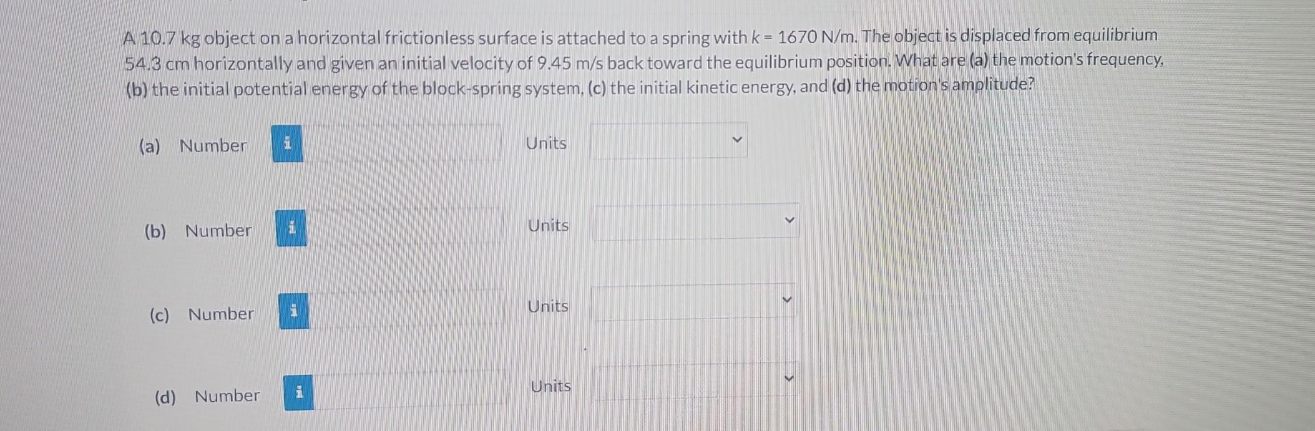 Solved (b) Number (c) Number (d) Number | Chegg.com