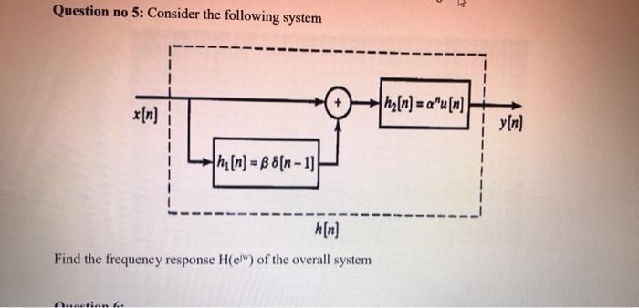 Solved Subject : "Digital Signal Processing"Do it with | Chegg.com