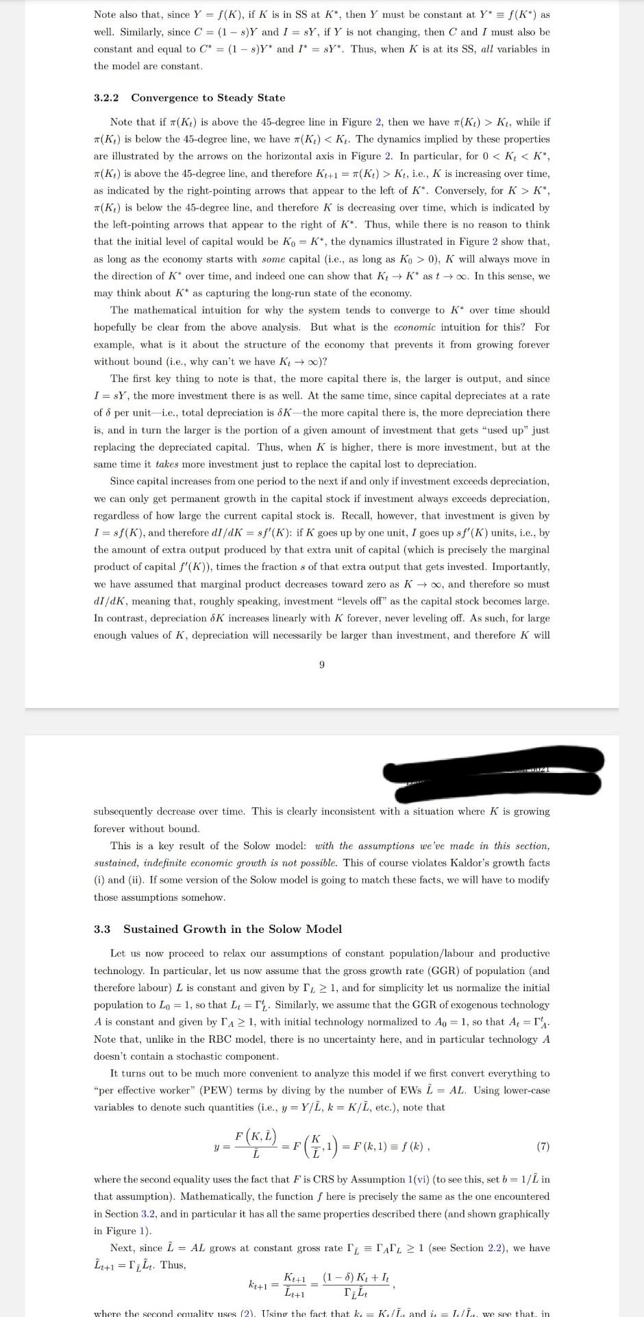 Solved 1. (15 marks total) Consider the Solow model of LN5, | Chegg.com