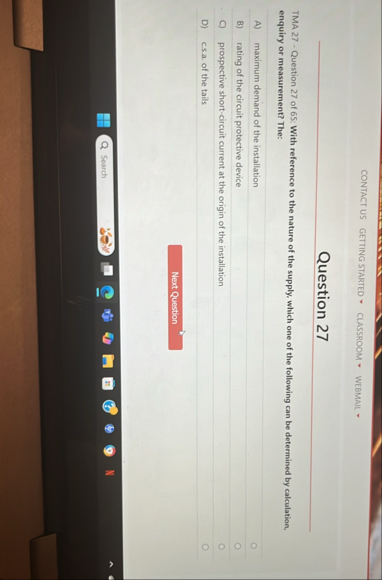 Solved CONTACT US GETTING STARTED ~ CLASSROOM * ﻿WEBMAIL | Chegg.com