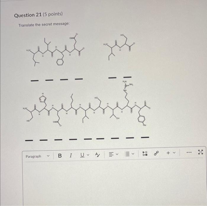 Solved Translate the secret message: | Chegg.com