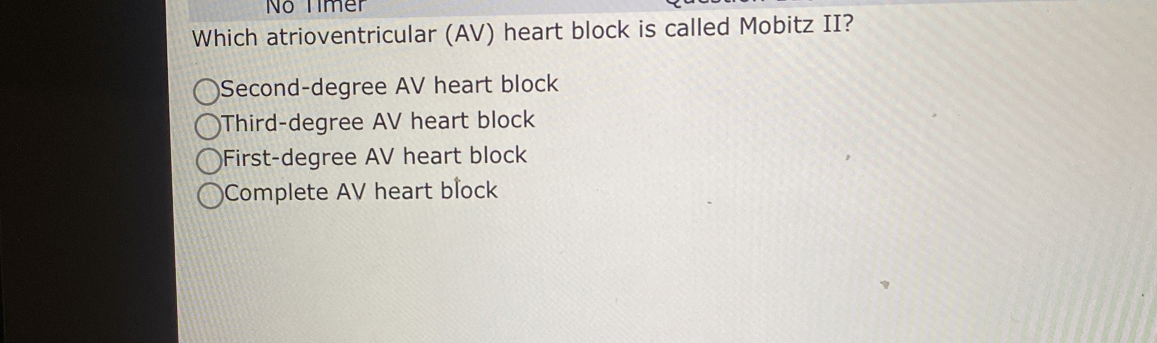 Solved Which atrioventricular (AV) heart block is called | Chegg.com Solved Which atrioventricular (AV) heart block is called | Chegg.com