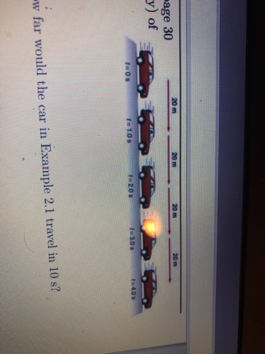 Solved 1 Example 2 1 Finding Speed And Velocity Page 30 In