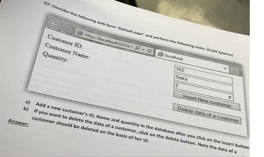 Solved b) ﻿If you want to delete s 10 , ﻿Name and quantity | Chegg.com