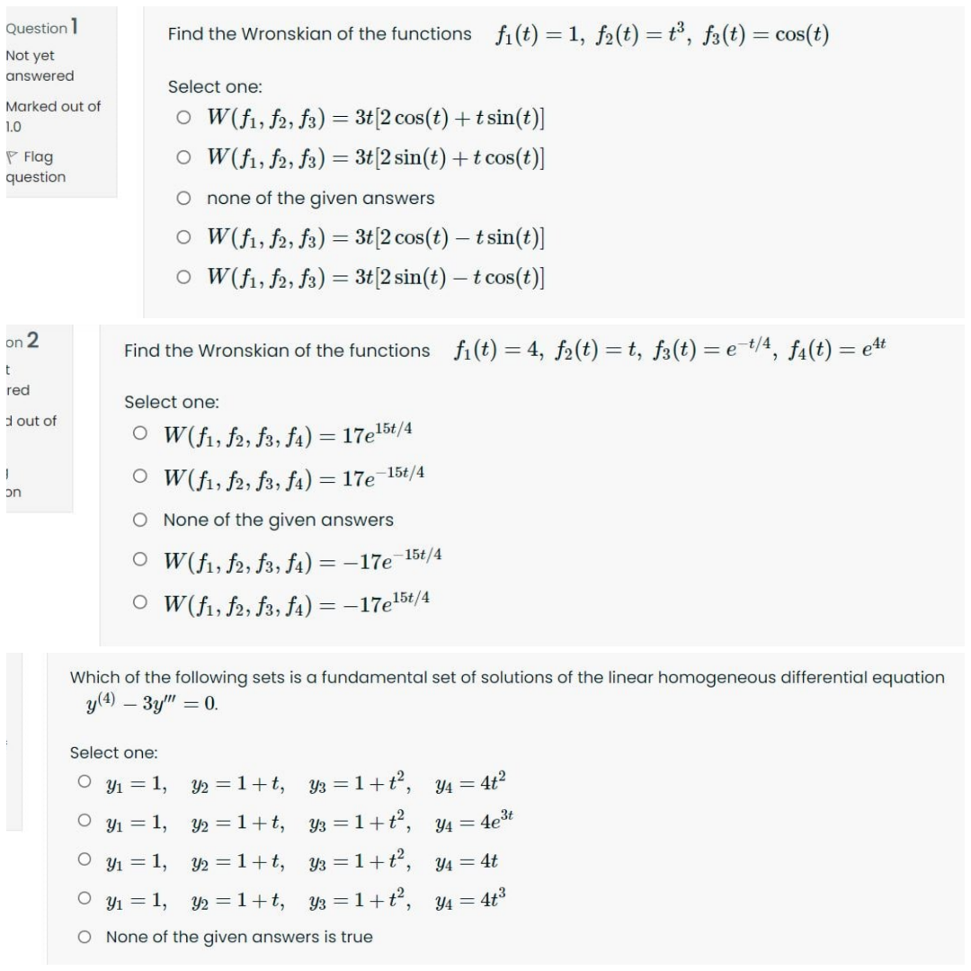 Solved Plz solve all the questions *Solve all the 4 | Chegg.com