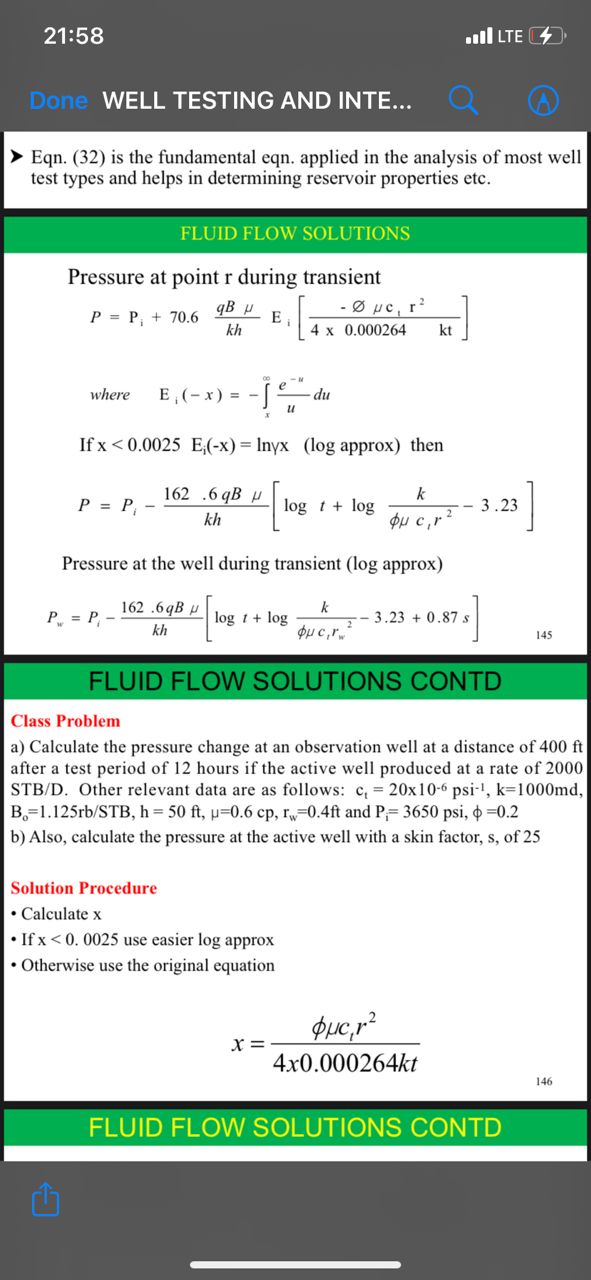 Solved Eqn. (32) ﻿is the fundamental eqn. applied in the | Chegg.com