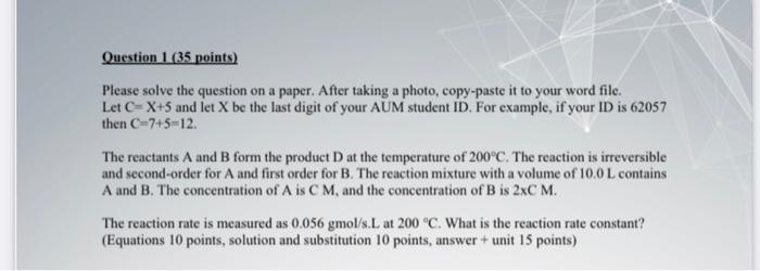 Solved Question 1 ( 35 points) Please solve the question on | Chegg.com