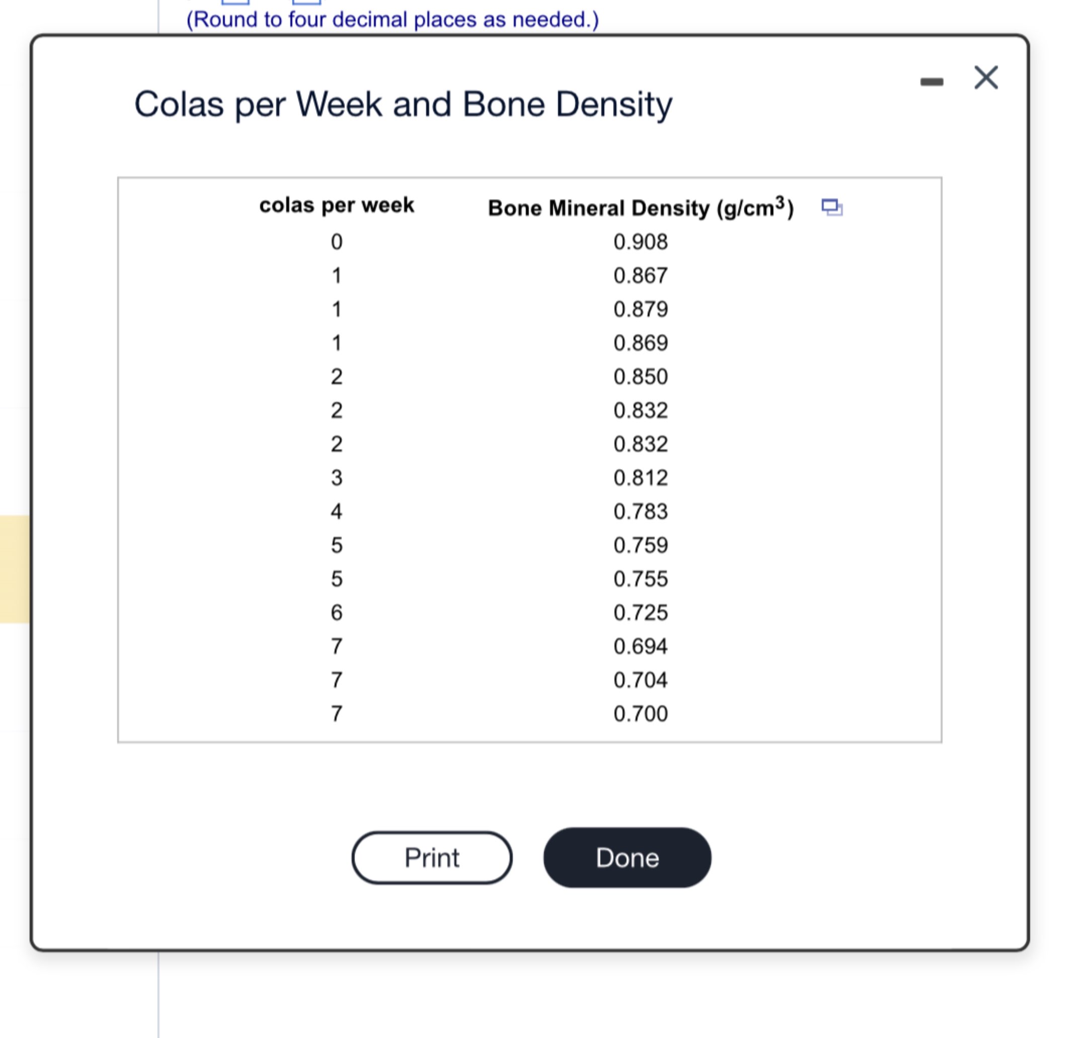 Solved Because colas tend to replace healthier beverages and | Chegg.com